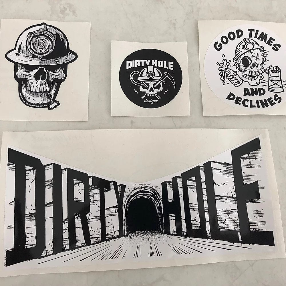 STICKERS - Dirty Hole Designs