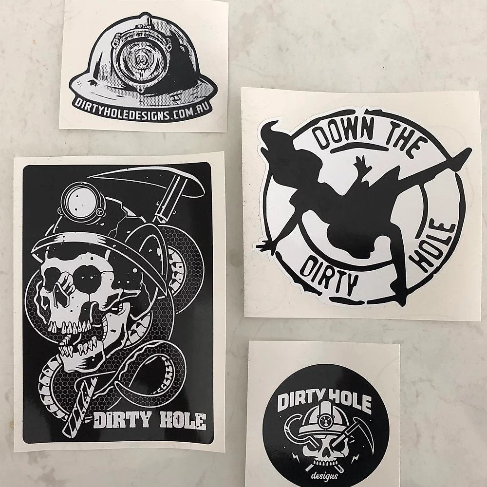 STICKERS - Dirty Hole Designs