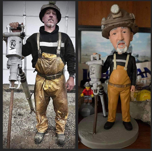 PERSONALISED CUSTOM ACTION FIGURES - Dirty Hole Designs